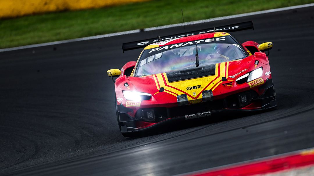 Seven Ferraris at Temple of Speed for GT WC Europe