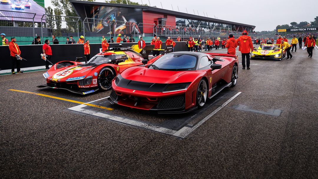 The Ferrari F80: a car from the future