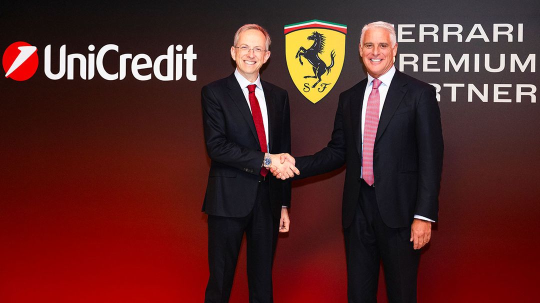 Ferrari presenta la nuova partnership con UniCredit