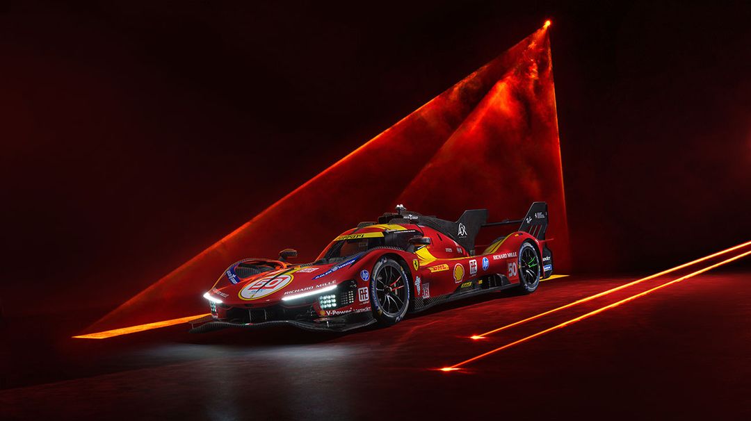 Ferrari unveils 2025 livery of 499P numbers 50 and 51