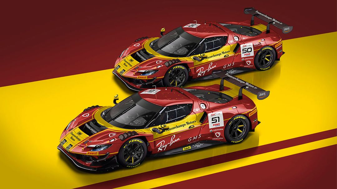 AF Corse – Francorchamps Motors, l’impegno raddoppia nel GT WC Europe 2025 con le Ferrari 296 GT3