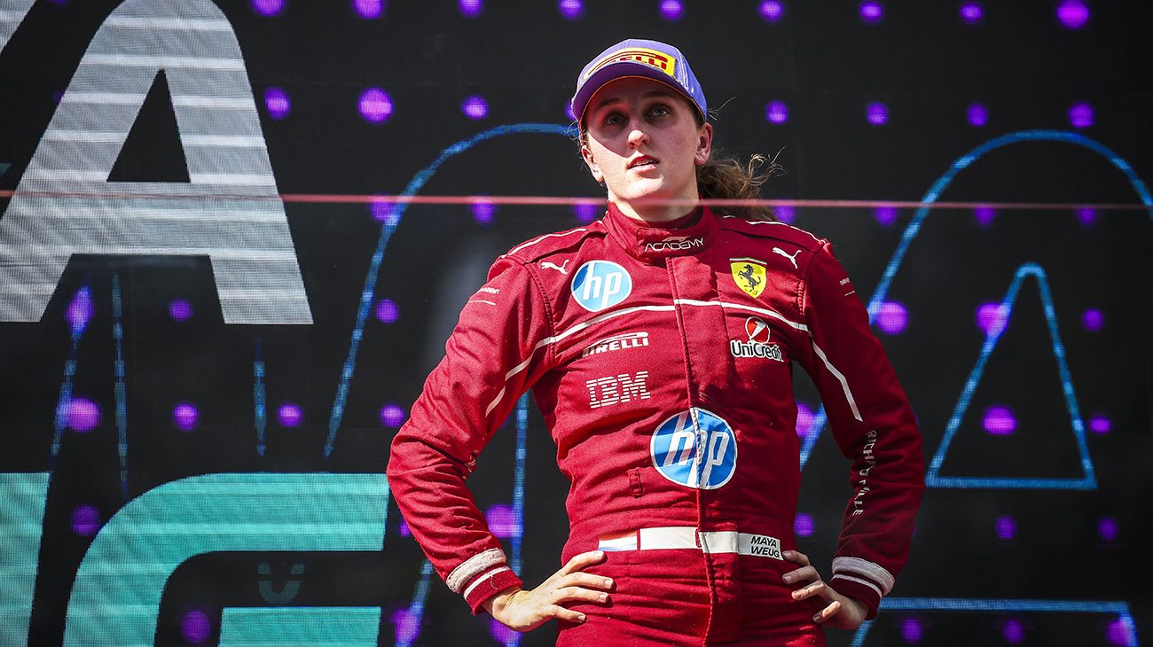 F1 Academy: a pole and two podiums for Weug in Shanghai