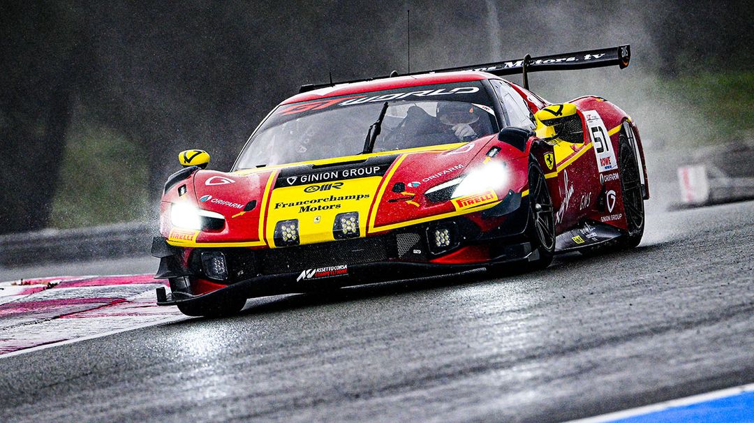 Ferrari at Paul Ricard for opening round of 2025 GT World Challenge Europe
