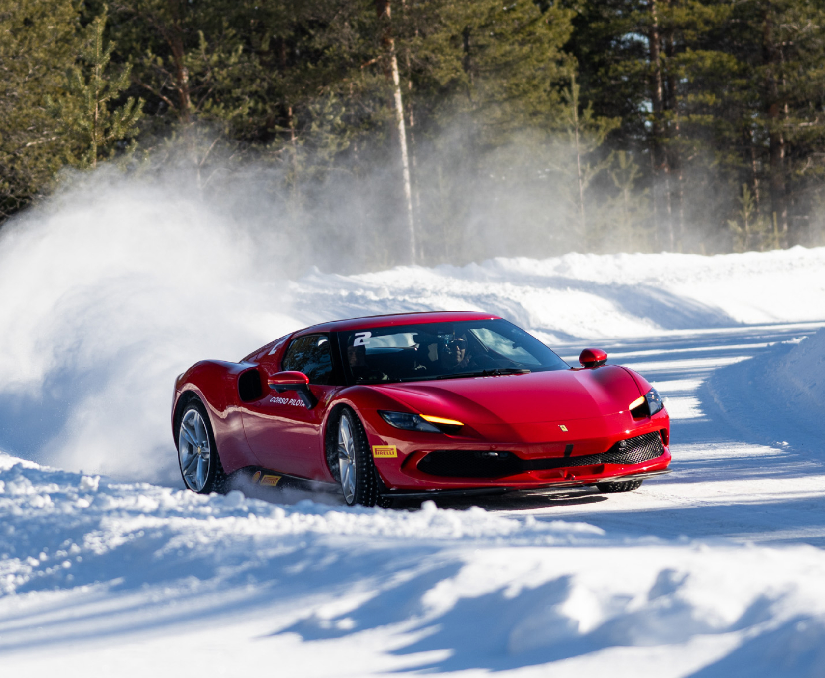 Corso Pilota On-Ice 2026 - Ferrari.com