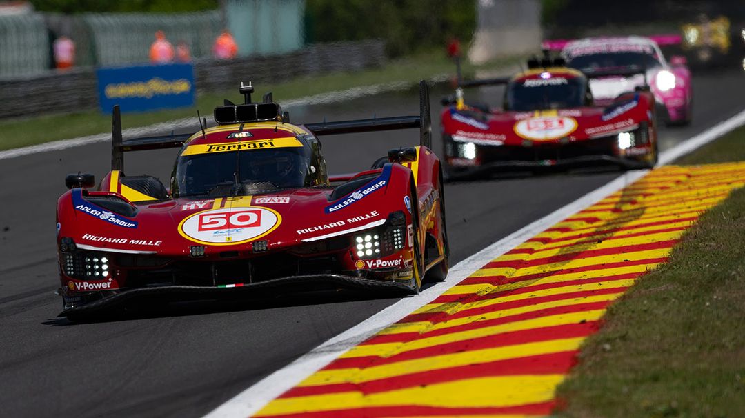 Le 499P in azione a SPA
