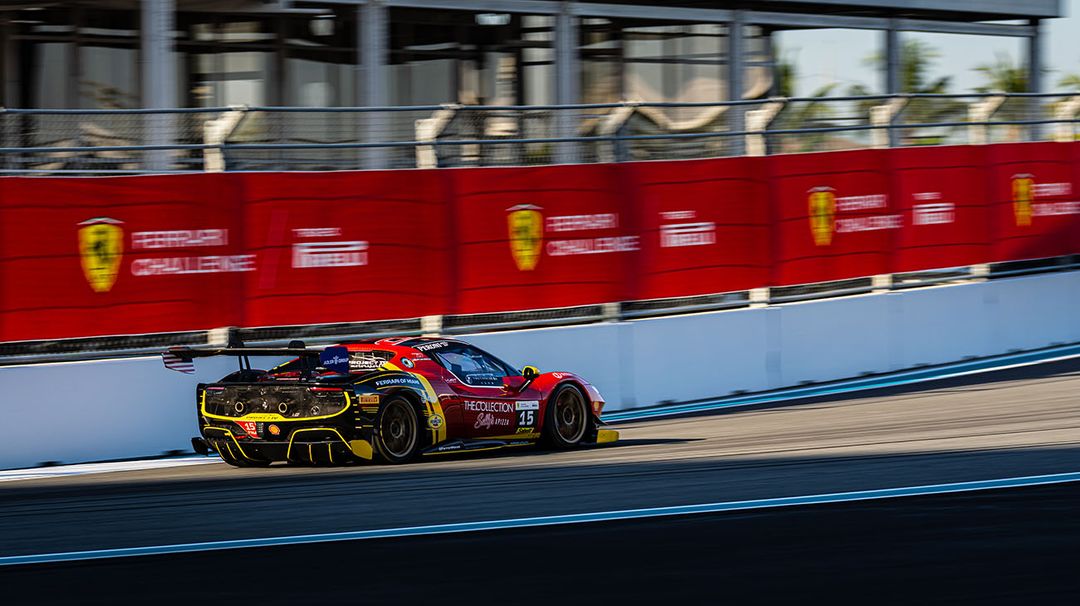 Un giro della pista di Miami con Medler