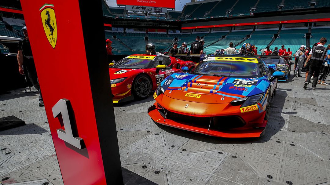 Four New Winners Enjoy Ferrari Challenge Spotlight in Miami