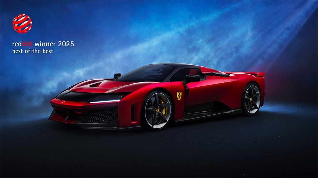 Ferrari 12Cilindri、Ferrari 12Cilindri Spider、F80が2025年「レッド・ドット：ベスト・オブ・ザ ...